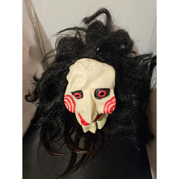 Lions Gate | Holiday | Saw Jigsaw Mask Rubber Latex Halloween Costume ...